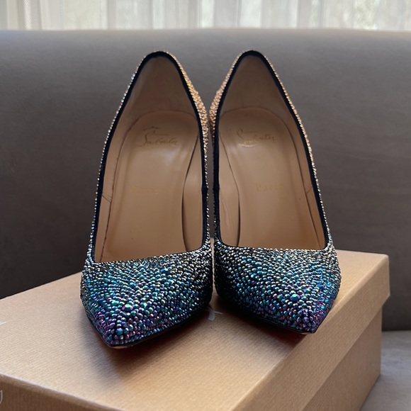 Christian Louboutin | Shoes | Christian Louboutin Kate Strass Degrade 0 ...